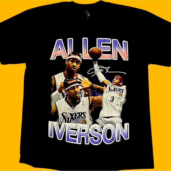 Shirts | Allen Iverson Graphic Tshirt | Poshmark